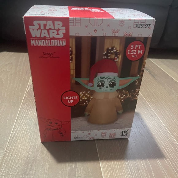Gemmy | Holiday | Gemmy Star Wars The Mandalorian Grogu 5ft Light Up ...